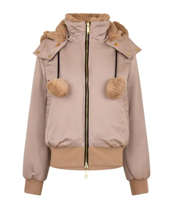 Moose Knuckles Hooded Zip-up Jacket