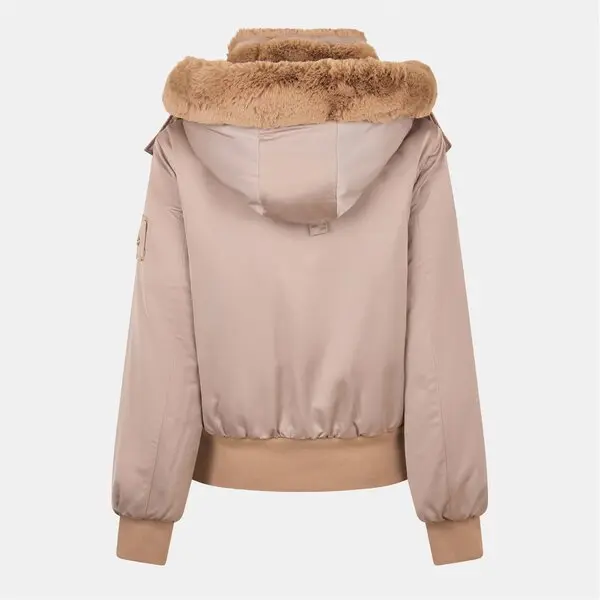 Moose Knuckles Hooded Zip-up Jacket