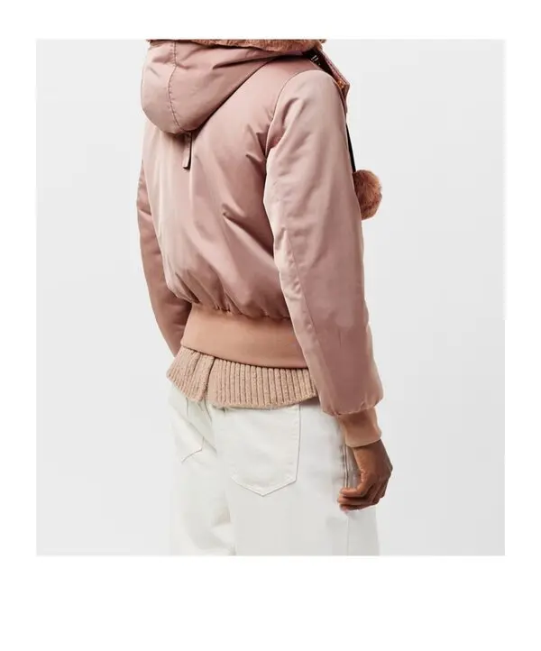 Moose Knuckles Hooded Zip-up Jacket