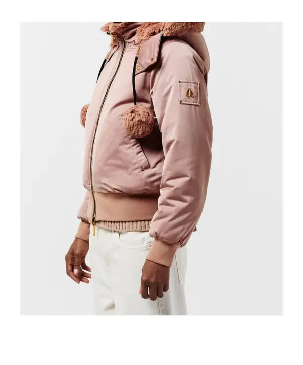 Moose Knuckles Hooded Zip-up Jacket
