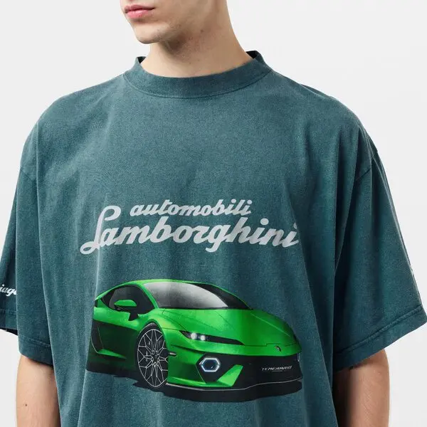 Balenciaga Loose T-shirt - Blue