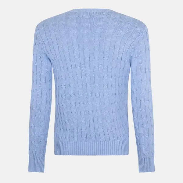 Ralph Lauren Crew Neck Cable Knit Sweater