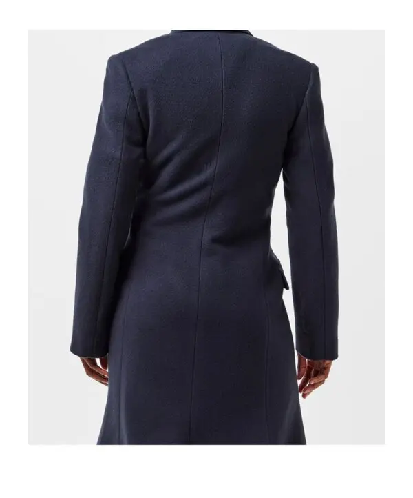 Balenciaga Bal Godet Overcoat