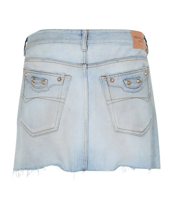 Balenciaga Denim Mini Skirt