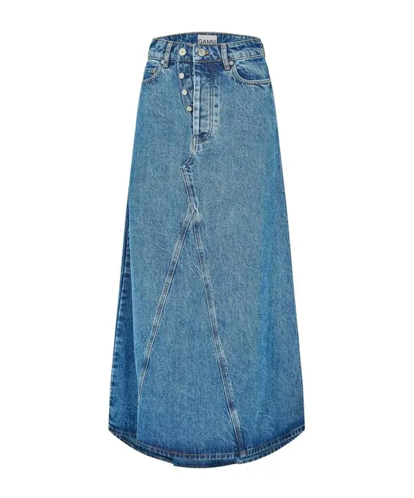 GANNI Dnm Maxi Skrt Ld99
