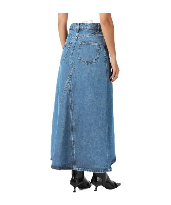 GANNI Dnm Maxi Skrt Ld99