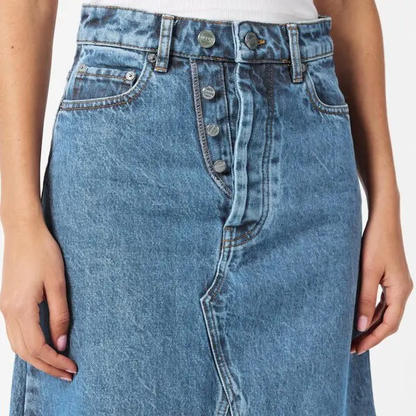 GANNI Dnm Maxi Skrt Ld99