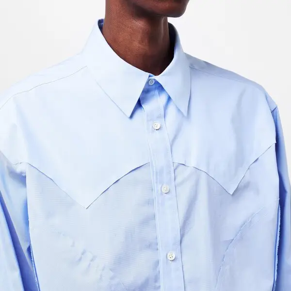 MAISON MARGIELA Light Collared Long-sleeve Shirt