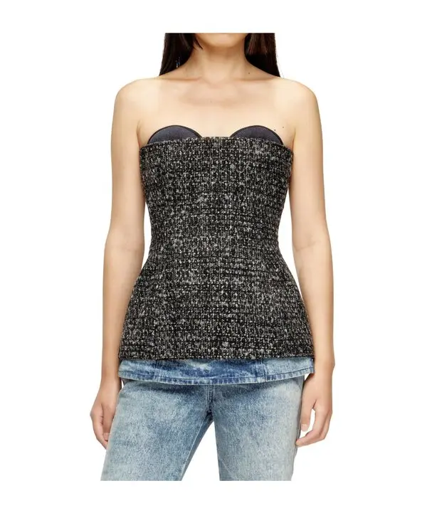 DIESEL® Fitted Bustier Top