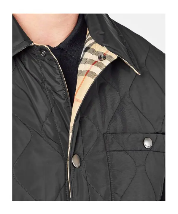 Burberry Quilted Reversible Shirt Jacket