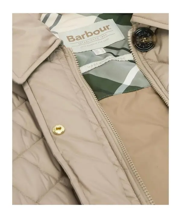 Barbour Quilted Jacket With Patch Pockets