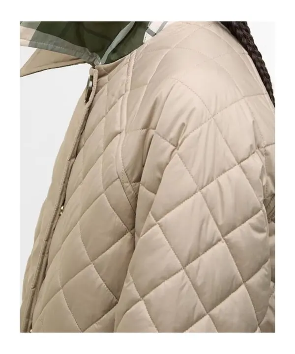 Barbour Quilted Jacket With Patch Pockets