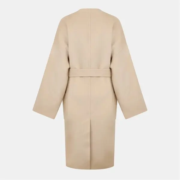 Max Mara Belted Coat - Nude