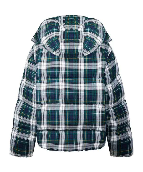 Ralph Lauren Plaid Insulated Puffer Jacket
