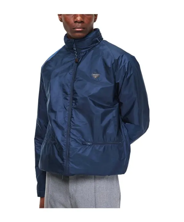 Prada Solid Color Casual Jacket
