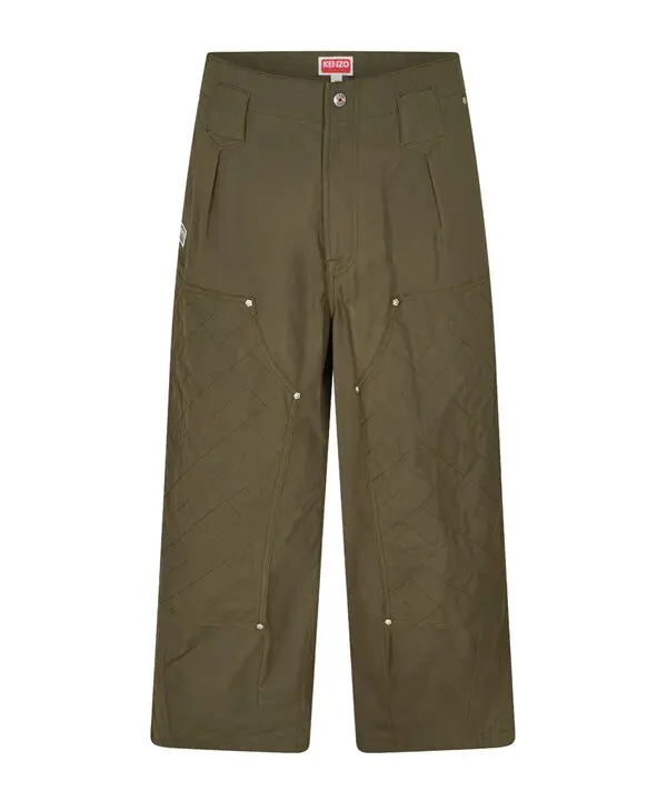 Kenzo Workwear Wide-leg Trousers