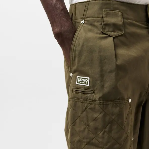 Kenzo Workwear Wide-leg Trousers