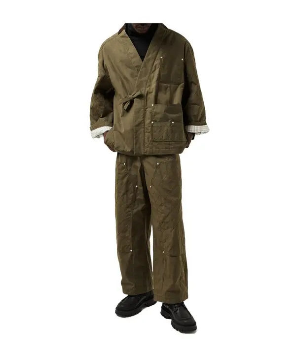 Kenzo Workwear Wide-leg Trousers