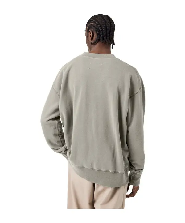 MAISON MARGIELA Quarter Zip Fleece Top