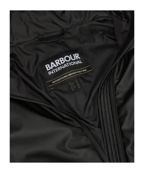 Barbour International Long Sleeve Hooded Jacket With Drawstring Waist