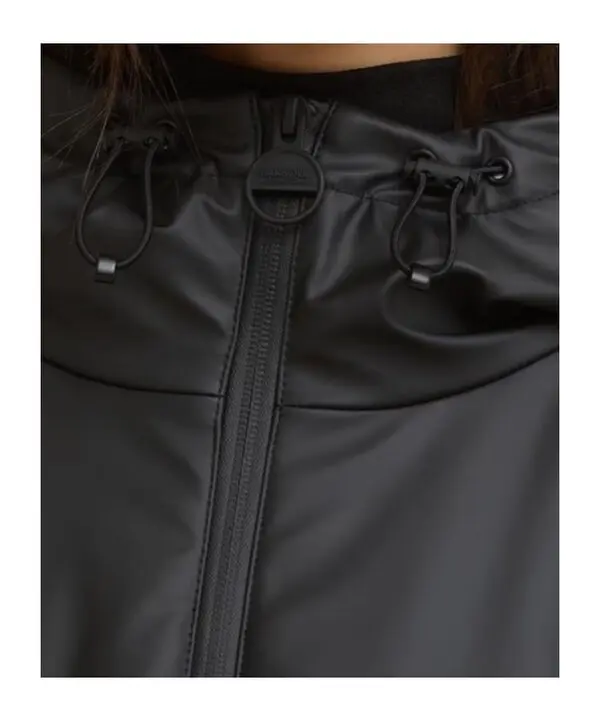 Barbour International Long Sleeve Hooded Jacket With Drawstring Waist