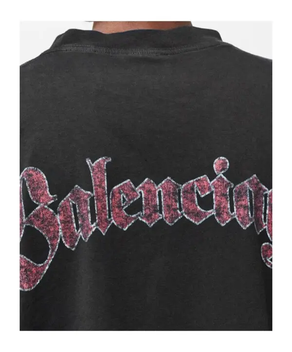 Balenciaga Logo Crew Neck T-shirt
