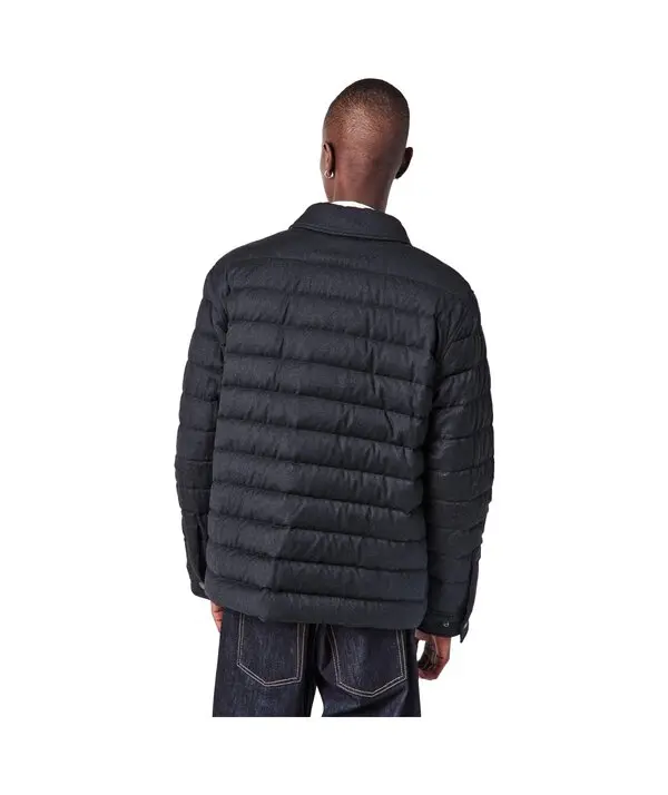 Burberry Quilted Shirt-style Down Jacket
