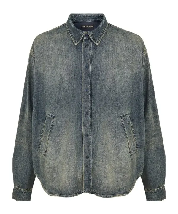 Balenciaga Stylish And Minimalist Denim Jacket