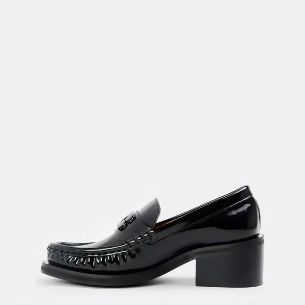 GANNI Mid Heel Loafers