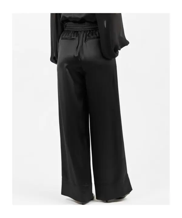 JOSEPH Elastic Waist Trousers - Black