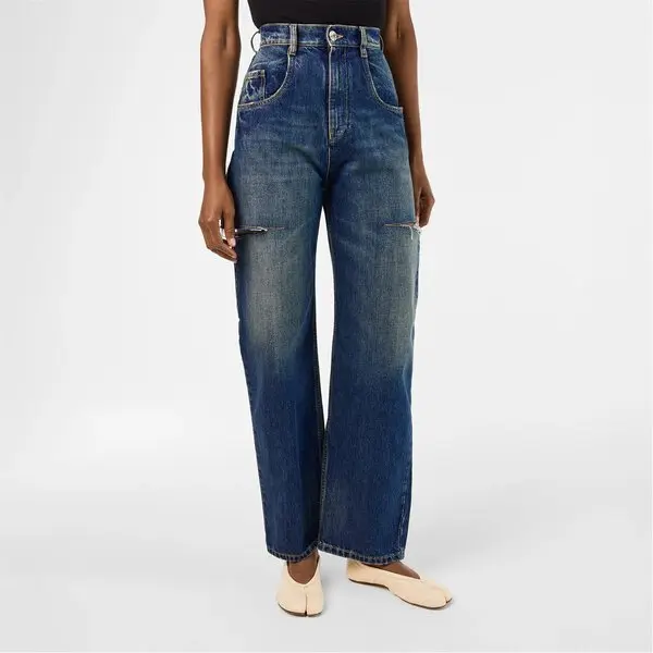 MAISON MARGIELA Tapered Jeans With Slash Detail