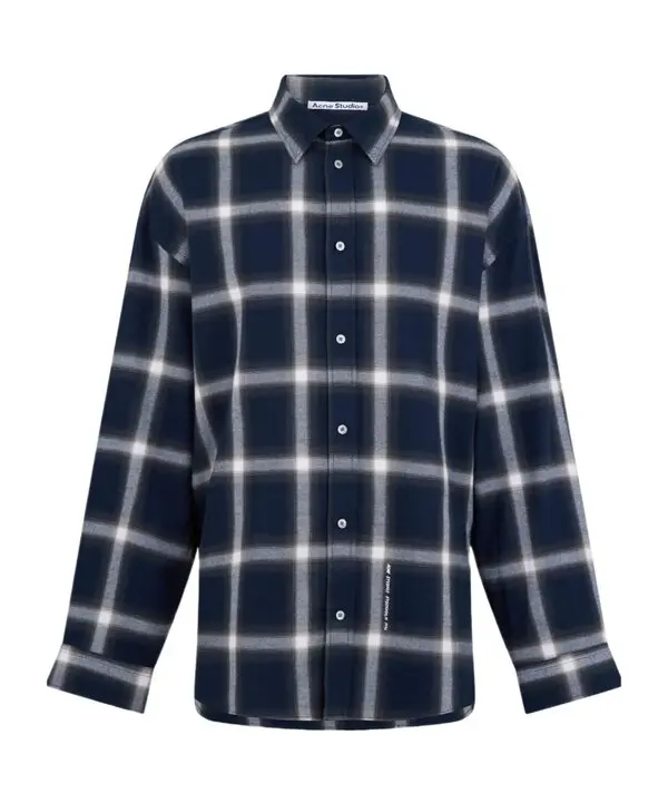Acne Studios Plaid Shirt Jacket