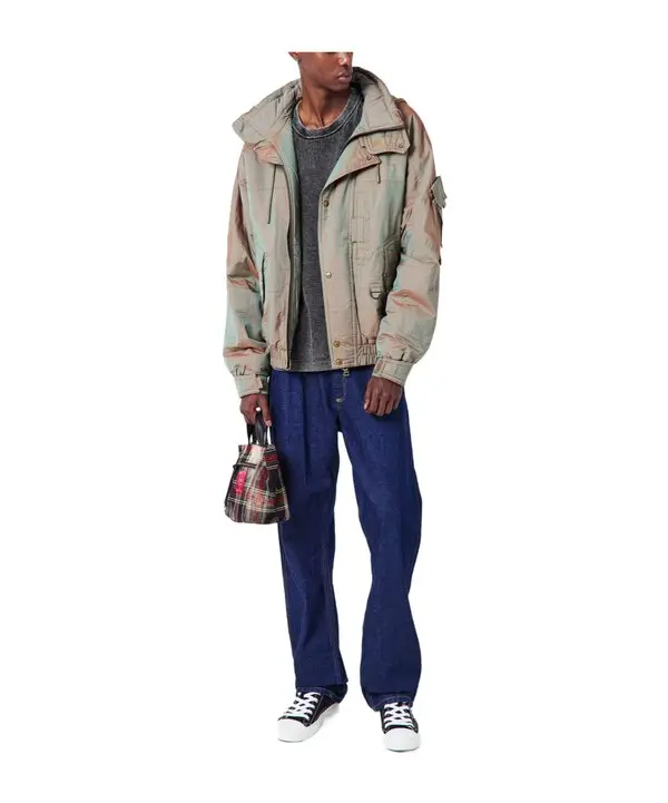 VIVIENNE WESTWOOD Iridescent Gradient Hooded Jacket
