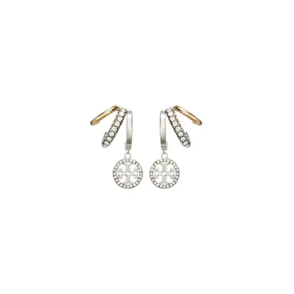 Tory Burch Miller Pavé Teardrop Earrings