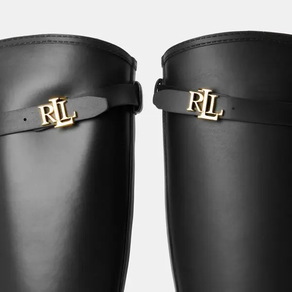 Ralph Lauren Real Leather Portiah Wellies