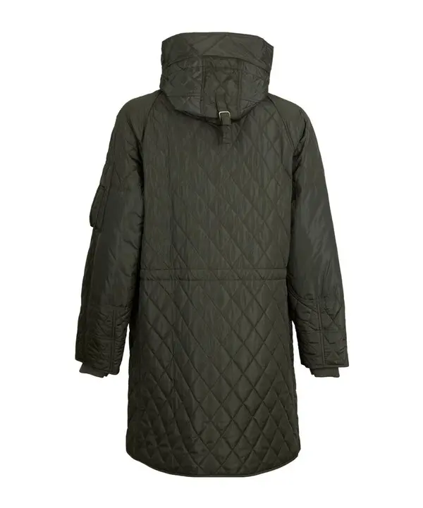 Burberry Quilted Parka Coat