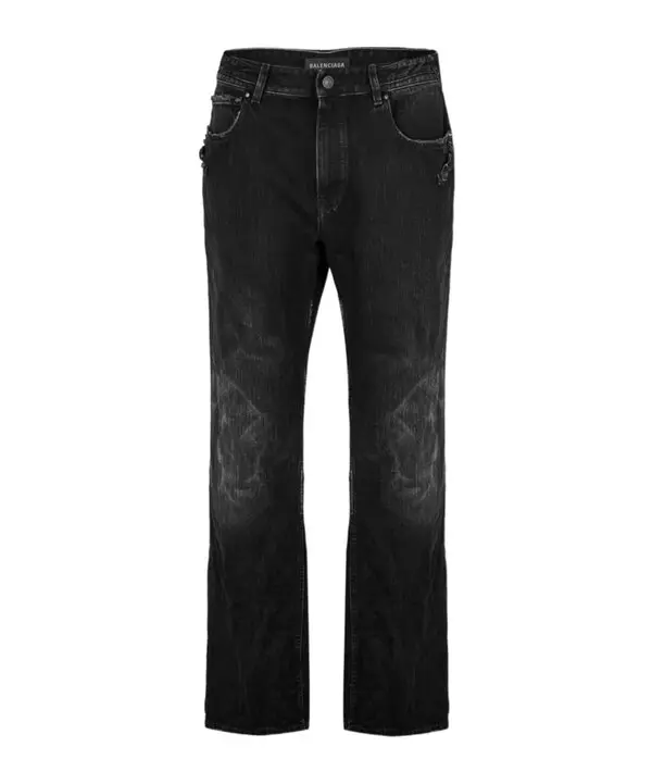 Balenciaga Mid-rise Straight Leg Jeans