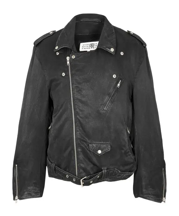 MAISON MARGIELA Lapel Biker Jacket