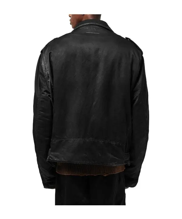 MAISON MARGIELA Lapel Biker Jacket