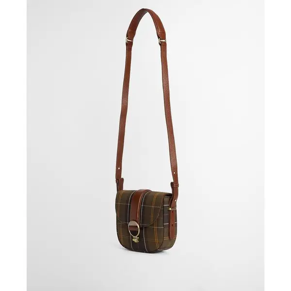 Barbour Fashionable And Versatile Elm Plaid Crossbody Bag