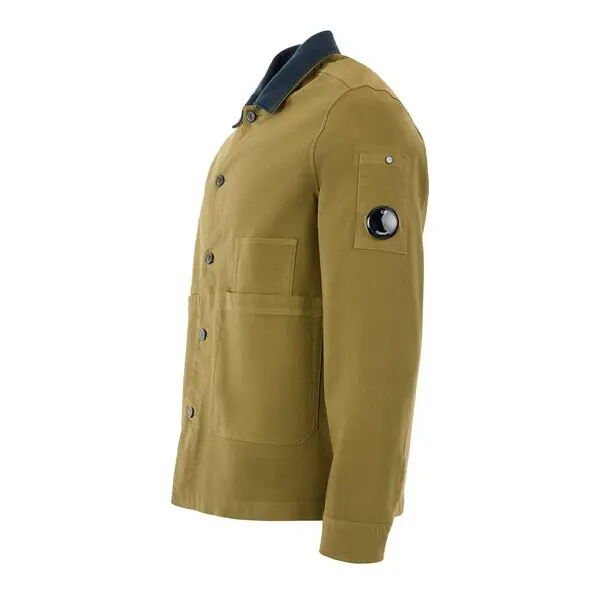 C.P. COMPANY Solid Color Button Overshirt