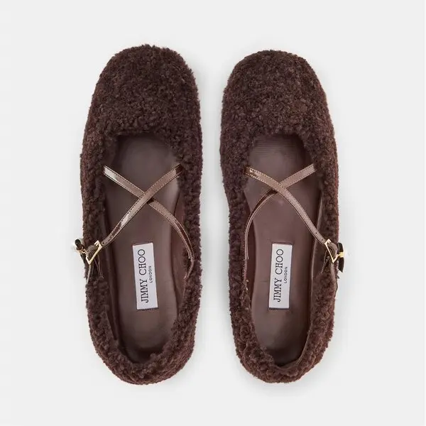 JIMMY CHOO Padded Ballet Shoes
