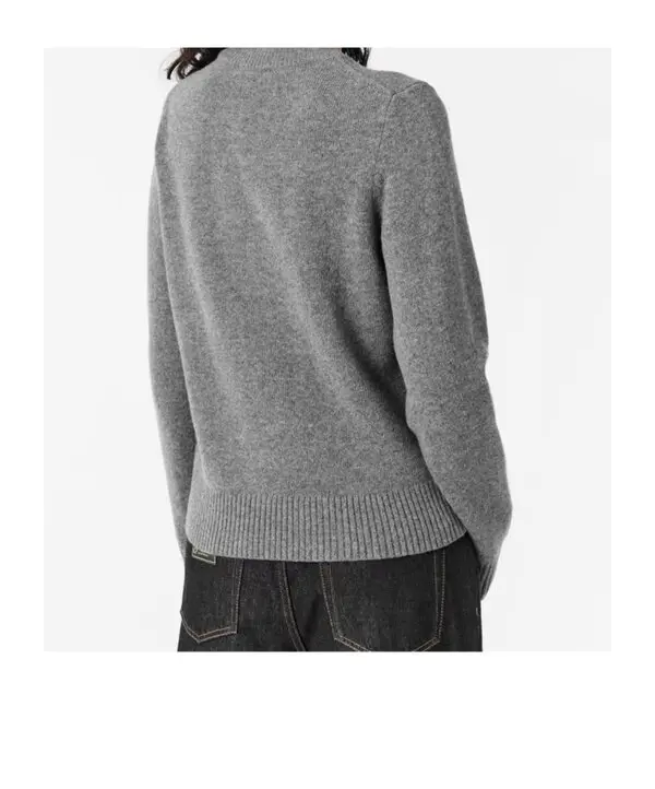 GANNI Bunny Intarsia Crewneck Sweater