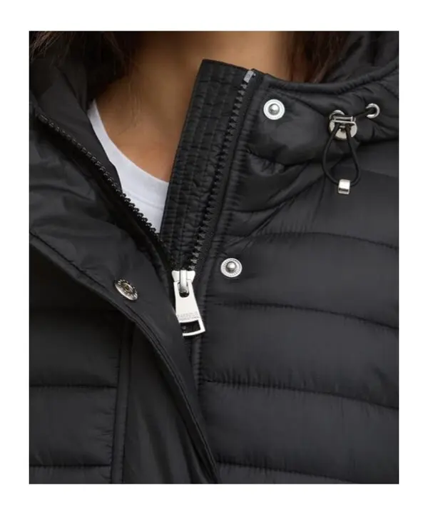 Barbour Quilted Cotton Long Sleeve Zip Up Jacket