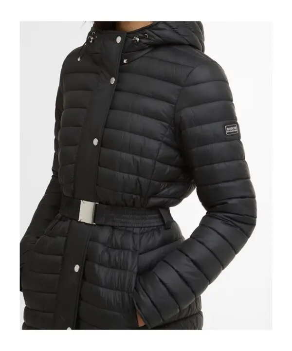 Barbour Quilted Cotton Long Sleeve Zip Up Jacket