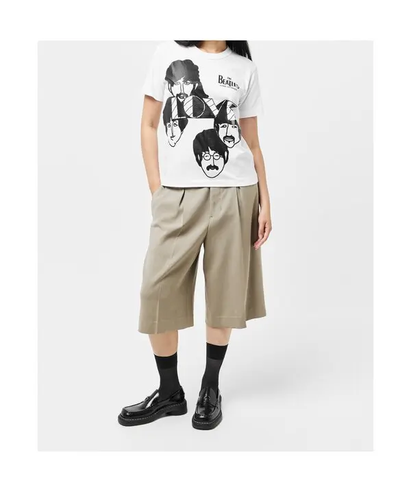 Play Comme Des Garcon Beatles Print Regular Fit T-shirt