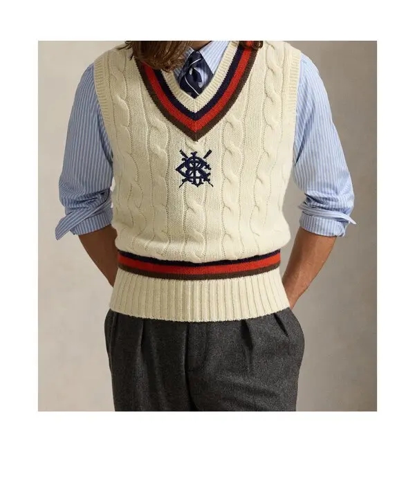 Polo Ralph Lauren Knitted V-neck Sweater Vest