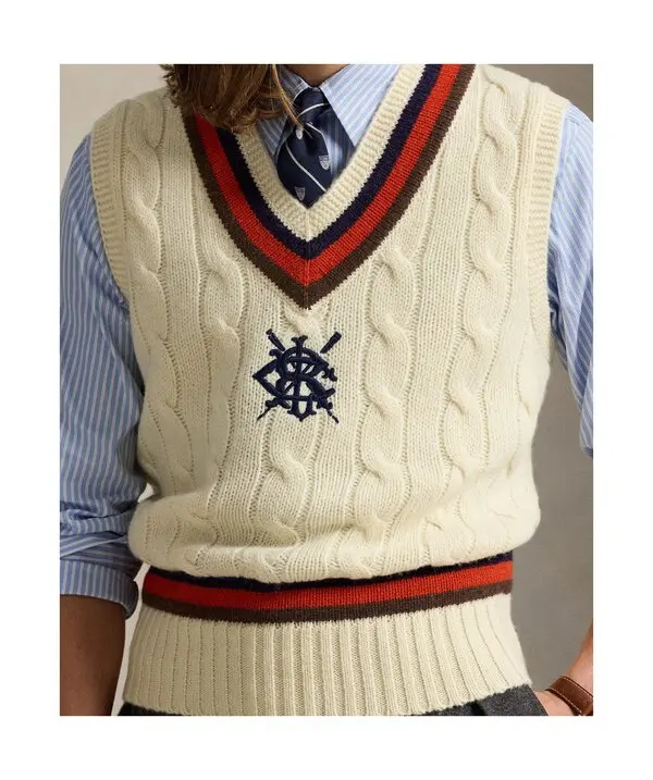 Polo Ralph Lauren Knitted V-neck Sweater Vest