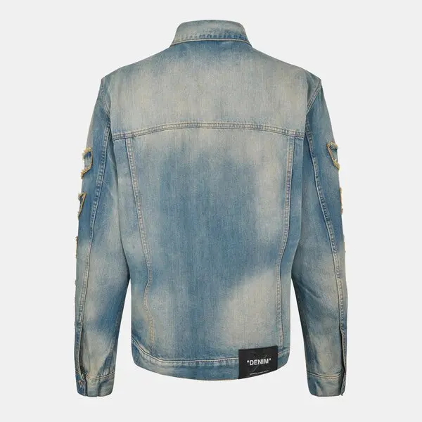 Off-White Casual And Versatile Denim Jacket