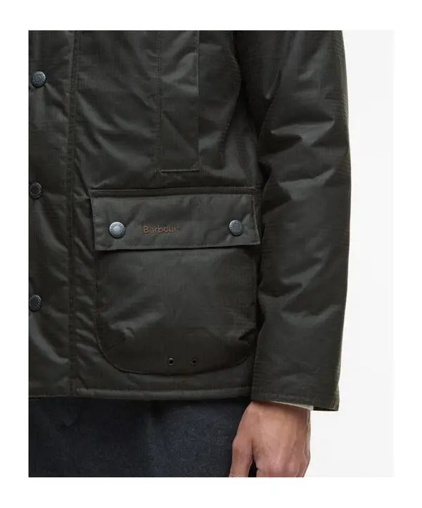 Barbour Long Sleeve Jacket With Classic Collar
